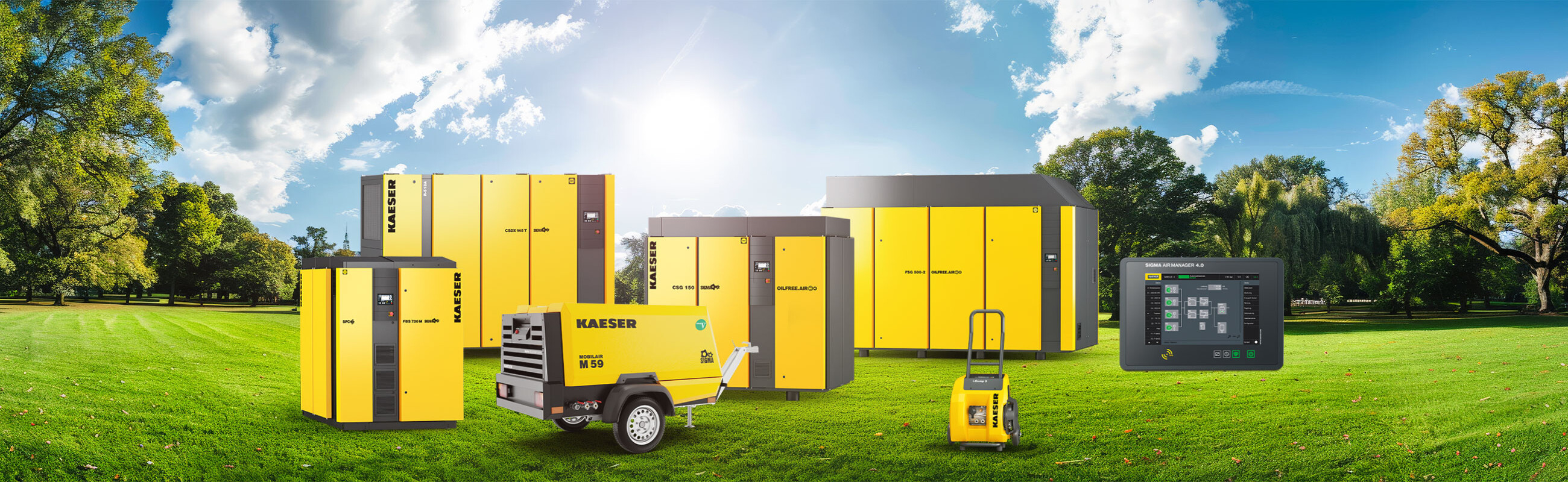 Bærekraft hos KAESER KOMPRESSOREN